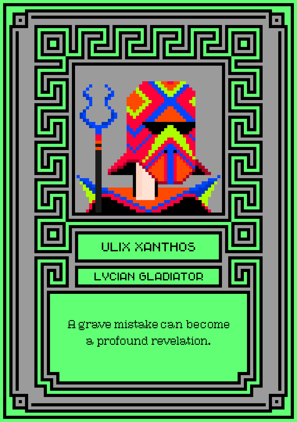 #829 - Ulix Xanthos - RomanPunks