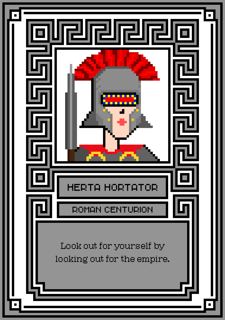 #853 - Herta Hortator - RomanPunks