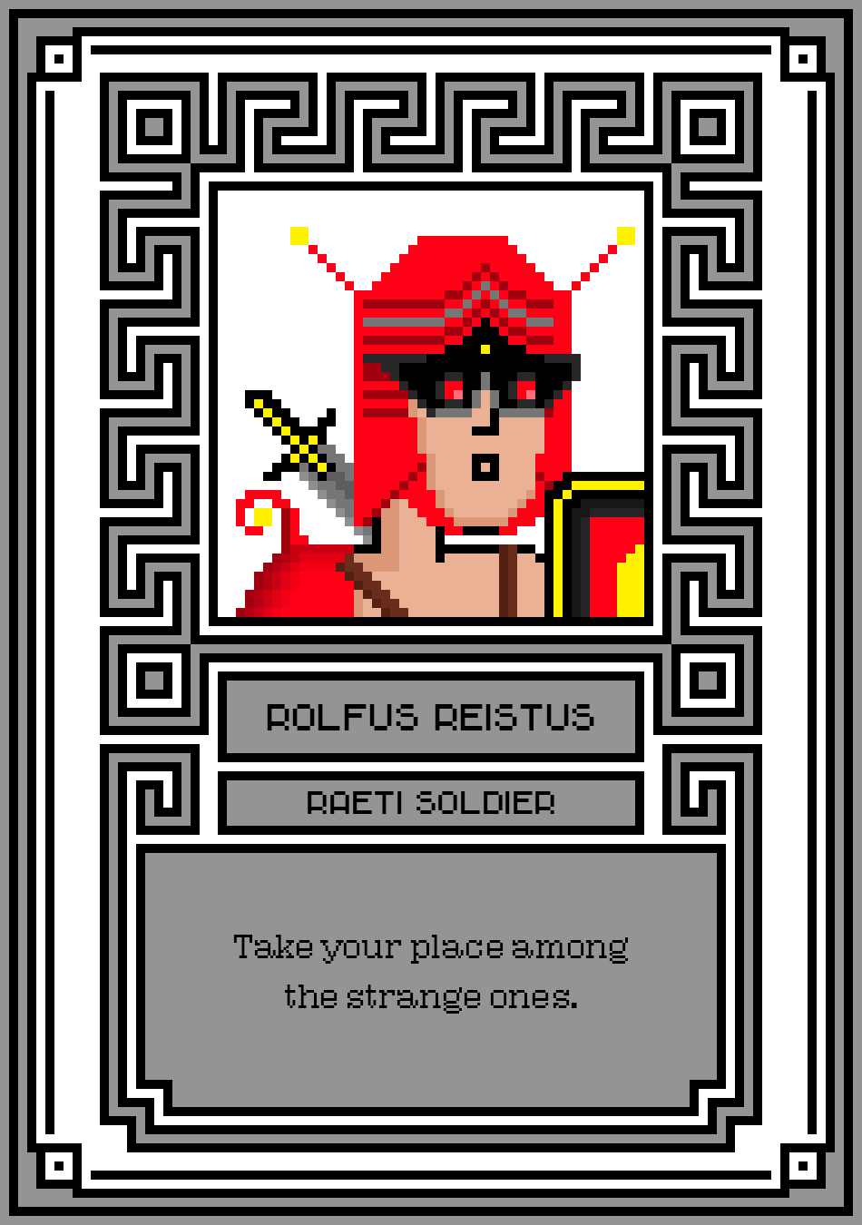 #863 - Rolfus Reistus - RomanPunks